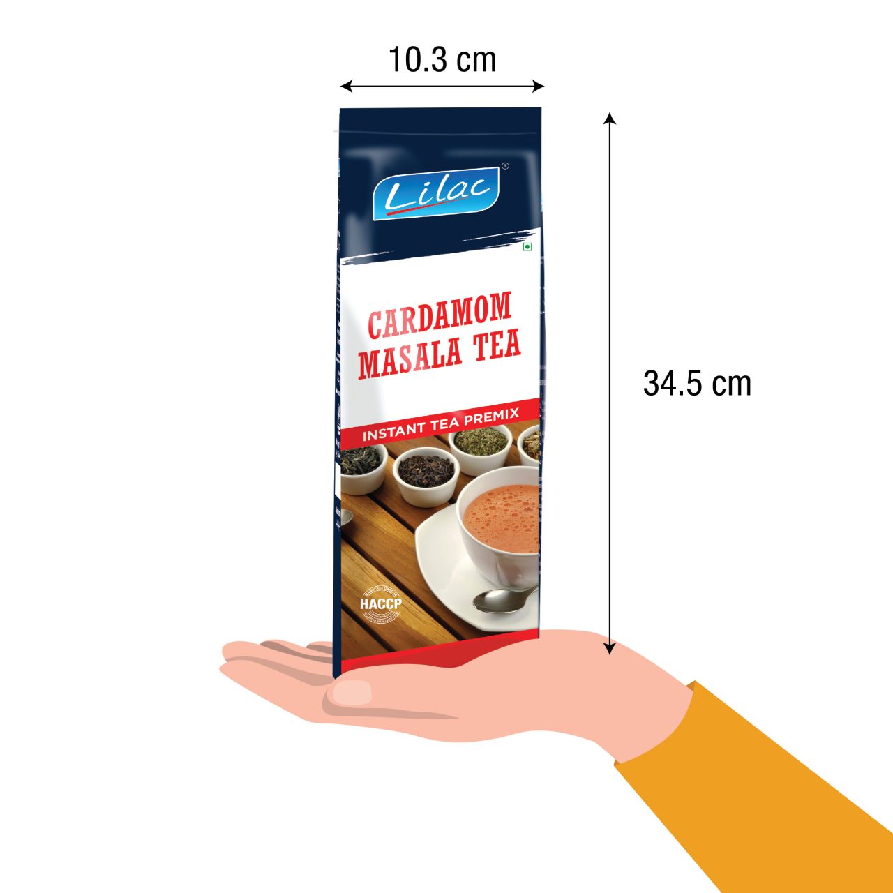 Lilac Cardamom masala tea premix instant 1 kg Pack, Strong Chai - SENSO ...