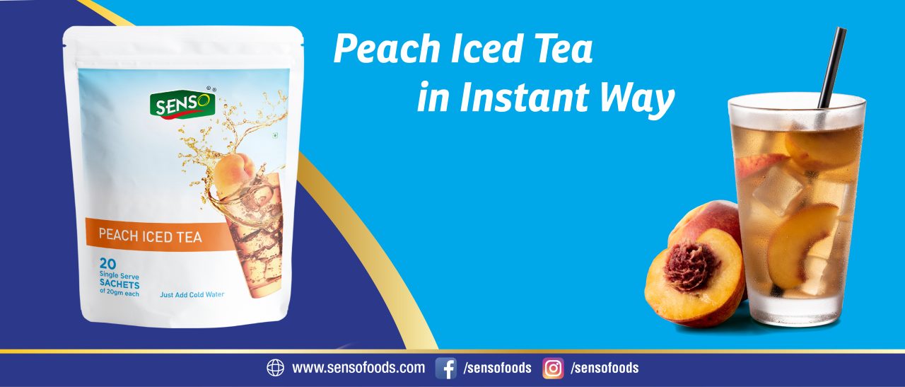Peach Ice Tea Premix (20 Sachets 20g) instant ready to drink Iced Tea ...
